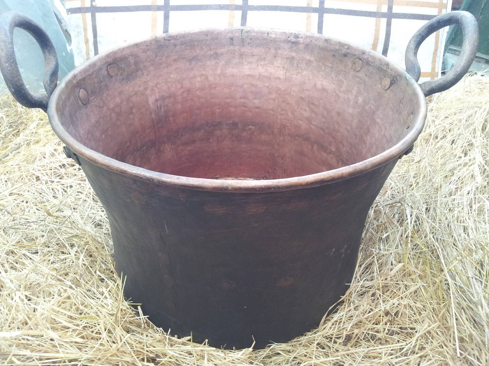 Caldare ceaun vechi de cupru 35 litri 802854 | Piata AZ