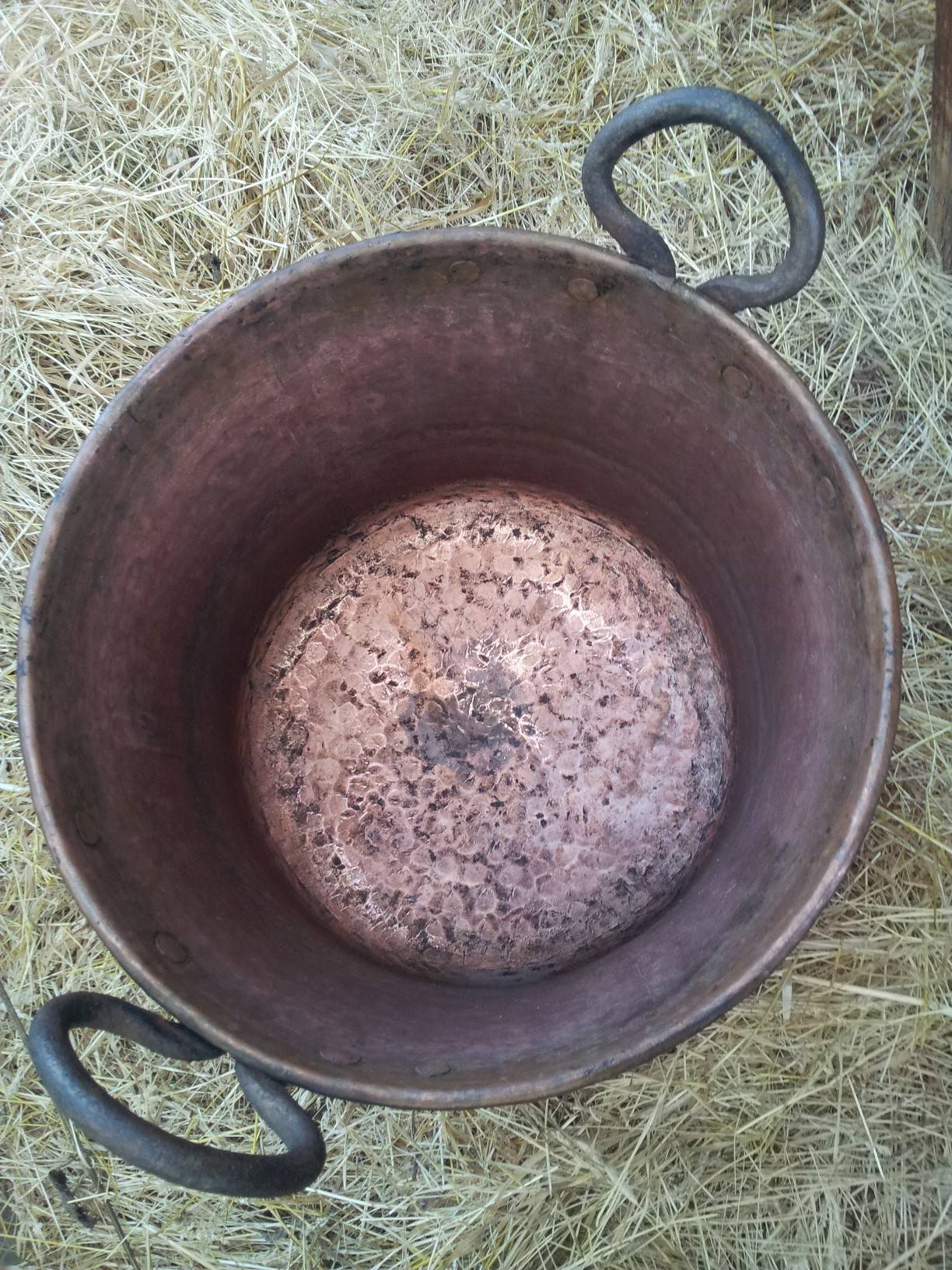 Caldare ceaun vechi de cupru 35 litri 802854 | Piata AZ